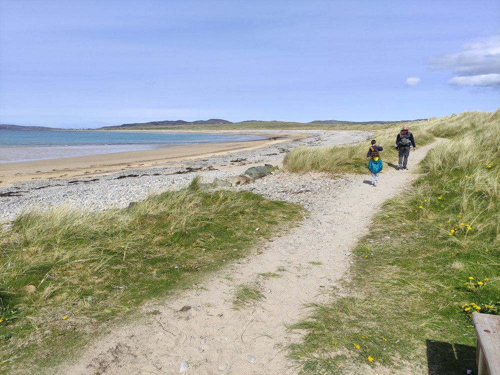 Pollan strand walk, Inishowen