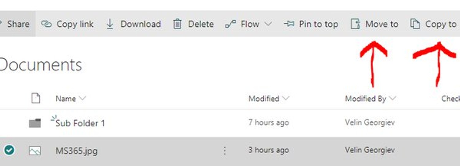 The CreateCopyJobs API, copy or move SharePoint files or folders