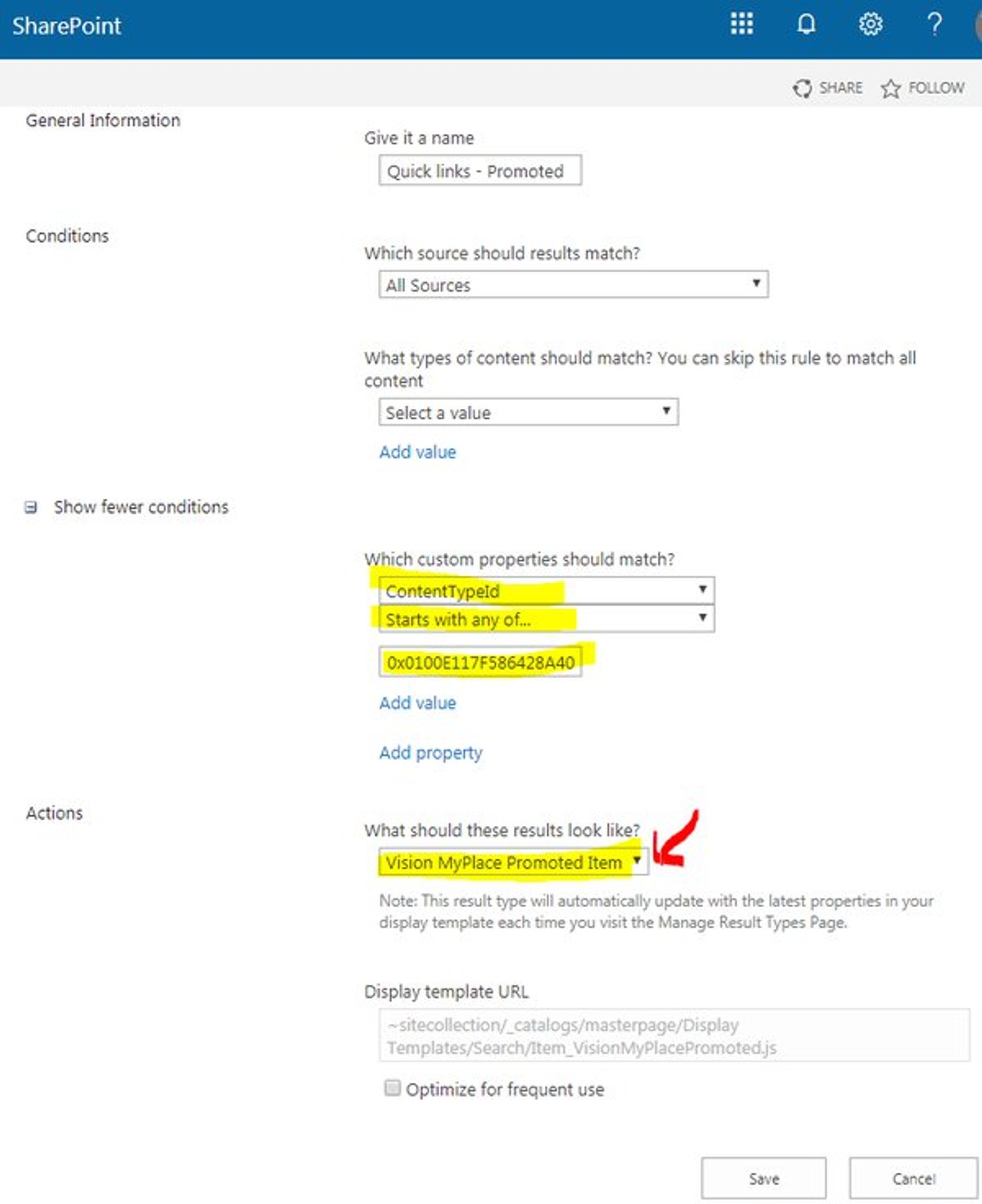 Create custom Display Templates in classic SharePoint Search site