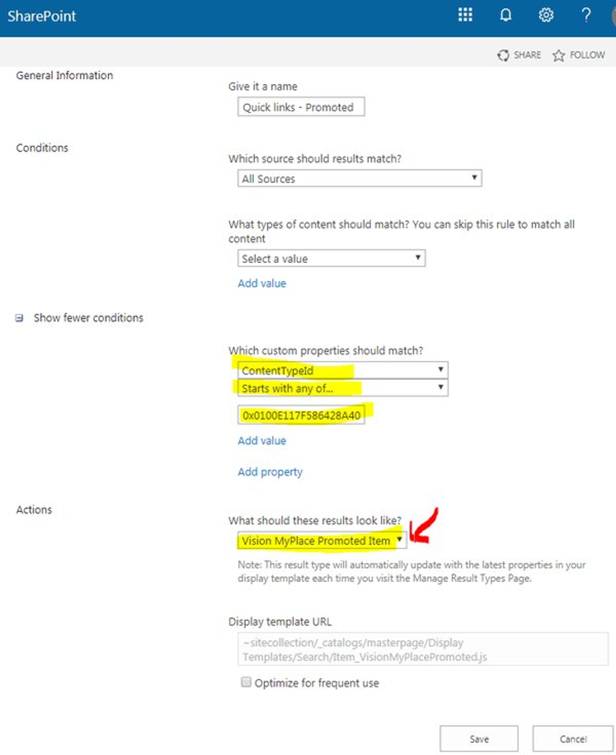 Create custom Display Templates in classic SharePoint Search site