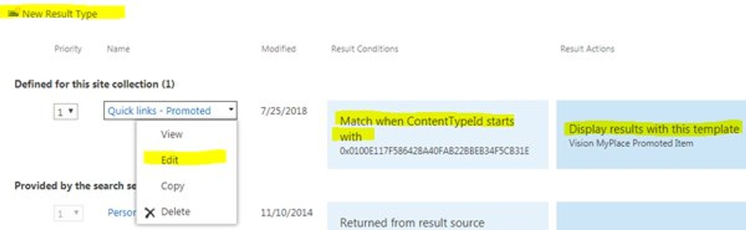 Create custom Display Templates in classic SharePoint Search site