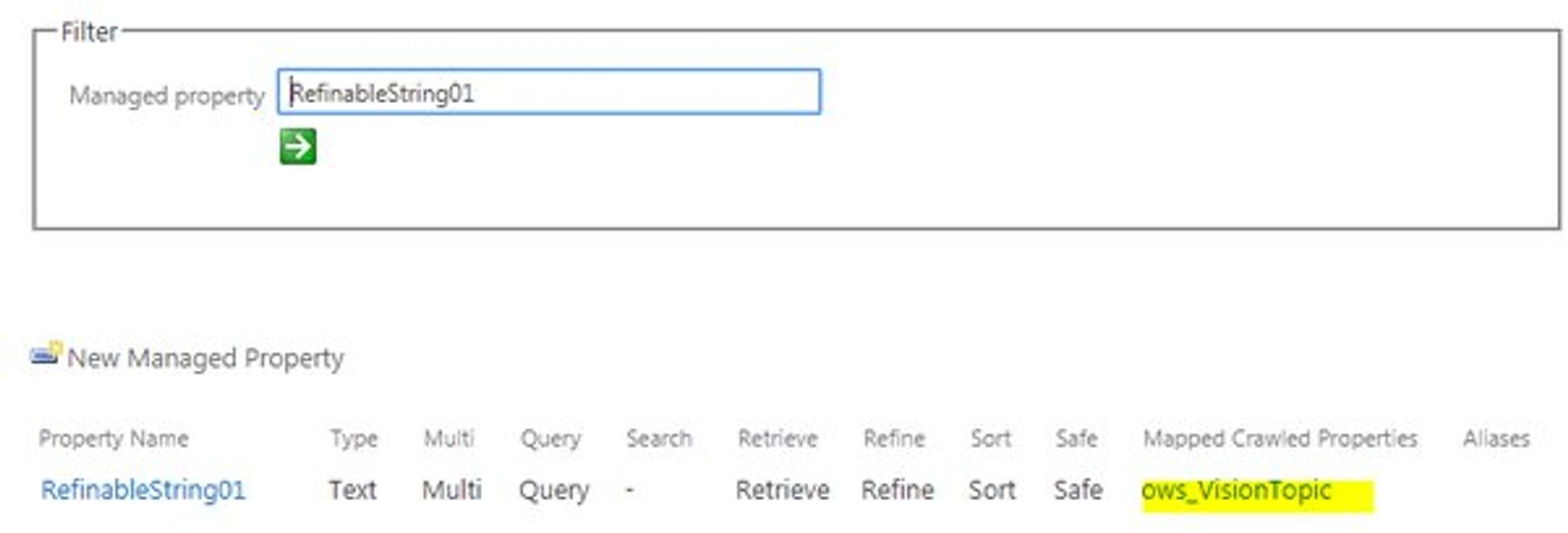 Add Taxonomy filed in SharePoint search refinement web part