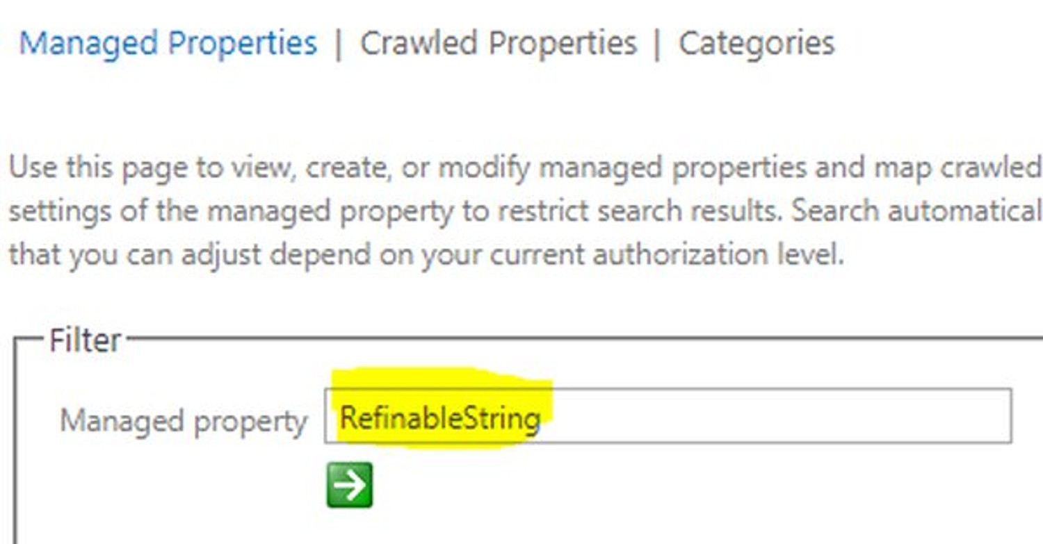Add Taxonomy filed in SharePoint search refinement web part