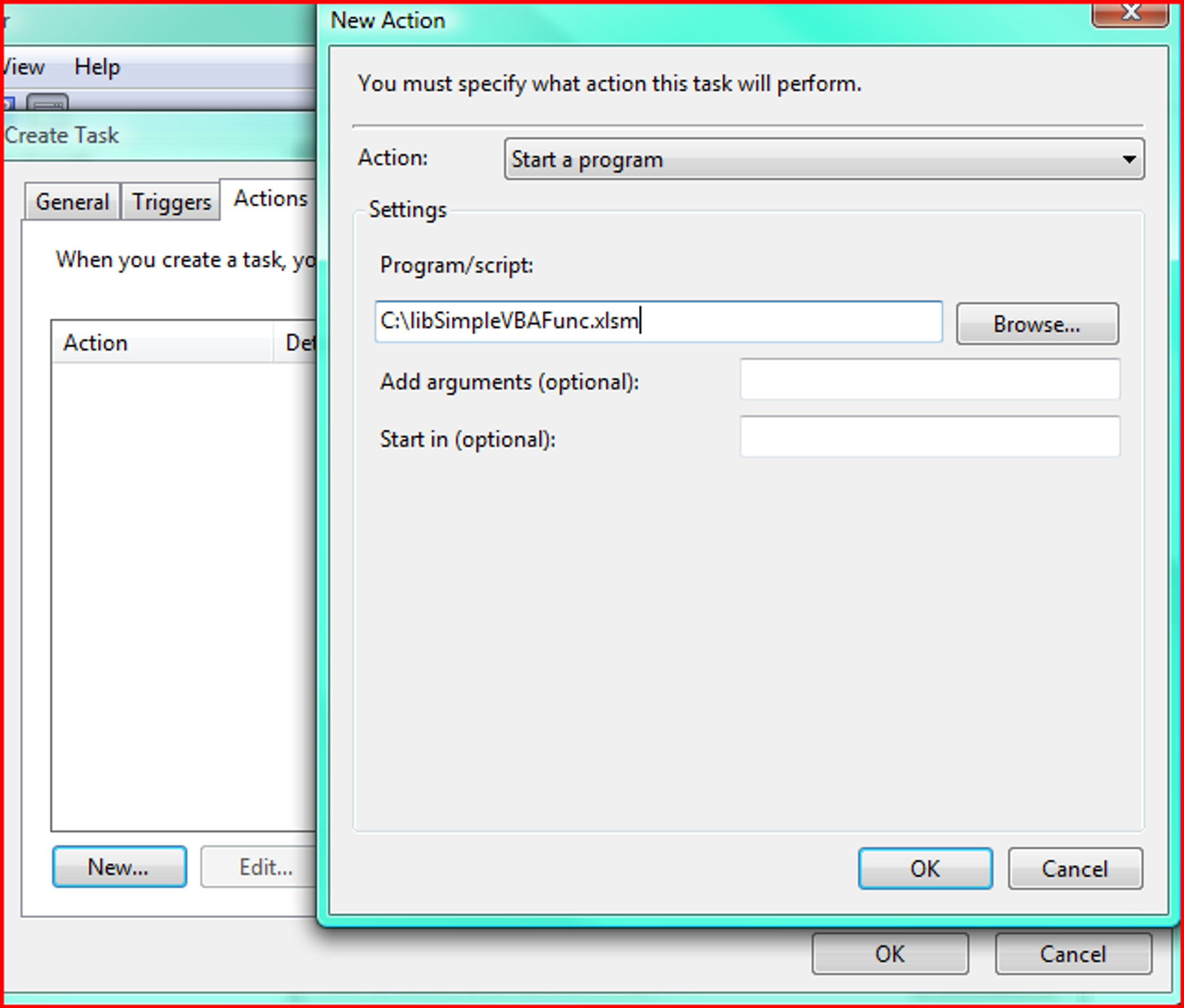 Automated Excel report with Task Scheduler and Simple VBA functions